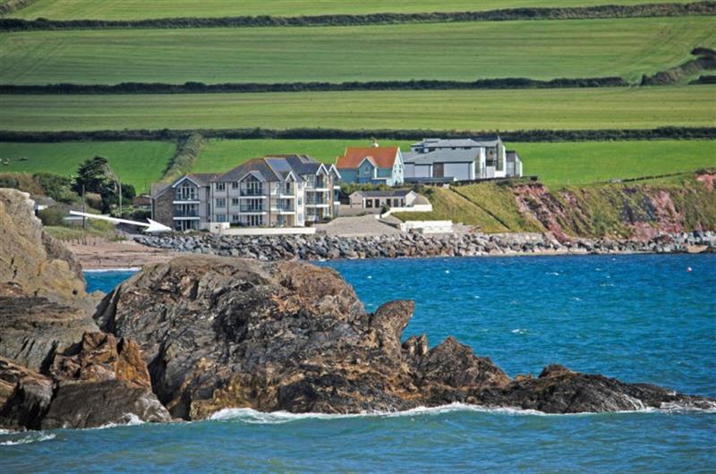 8 Thurlestone Rock from Toad Hall Cottages. 8 Thurlestone Rock is in ...