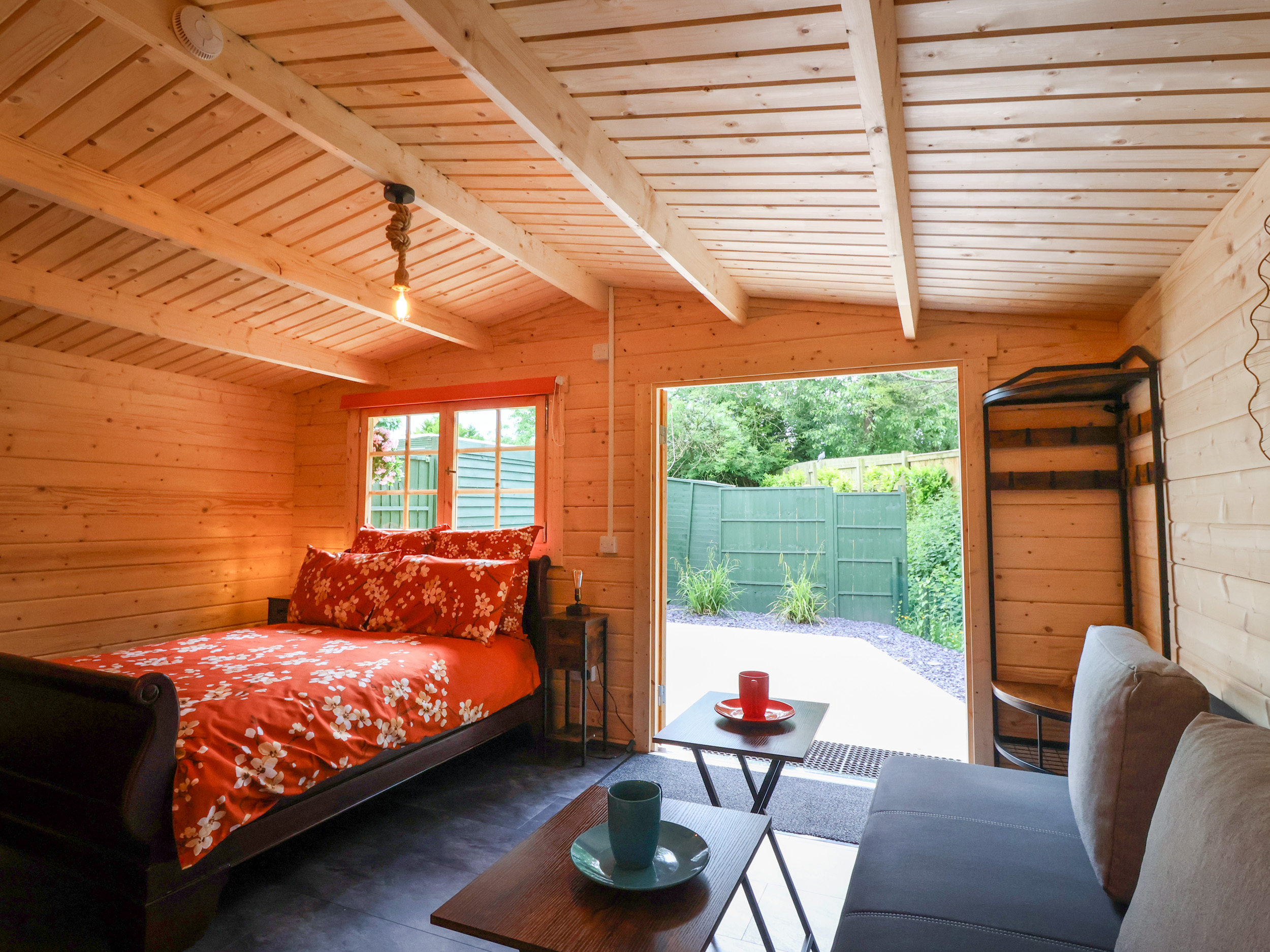 Log Cabin - Amber Glow from Sykes Holiday Cottages. Log Cabin - Amber Glow is in Glastonbury ...